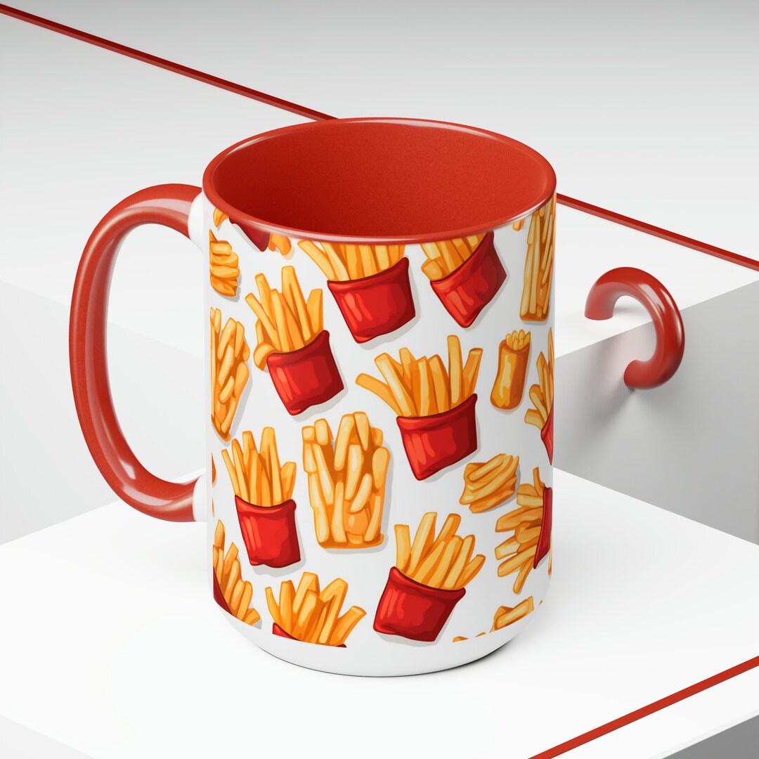 French Fries Mug French Fry Lovers French Fries - Etsy