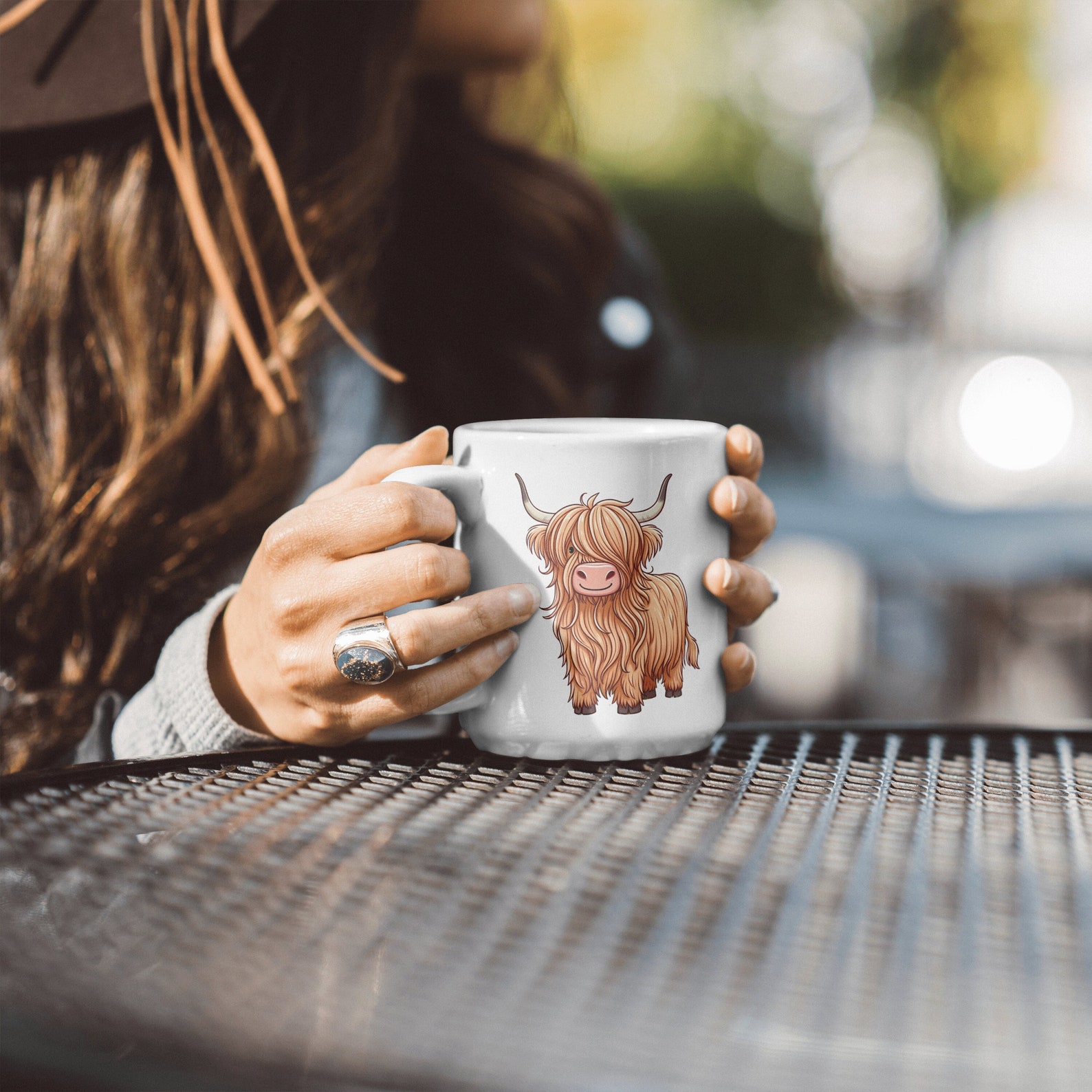 Very Cute Highland Cow Mug, Gift for Her, Gift for Him, Friendship ...