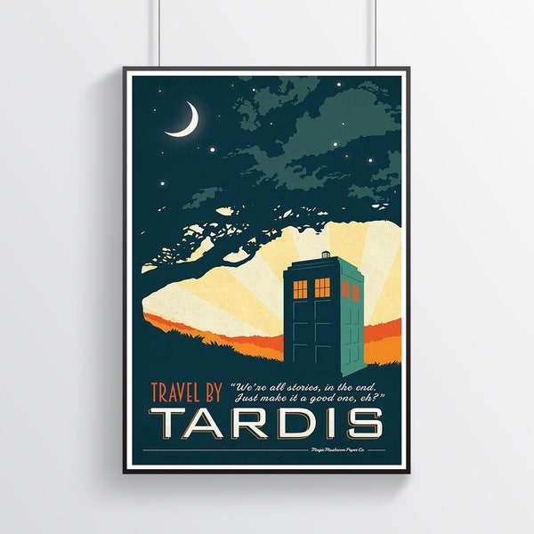 Doctor Who Poster - Etsy