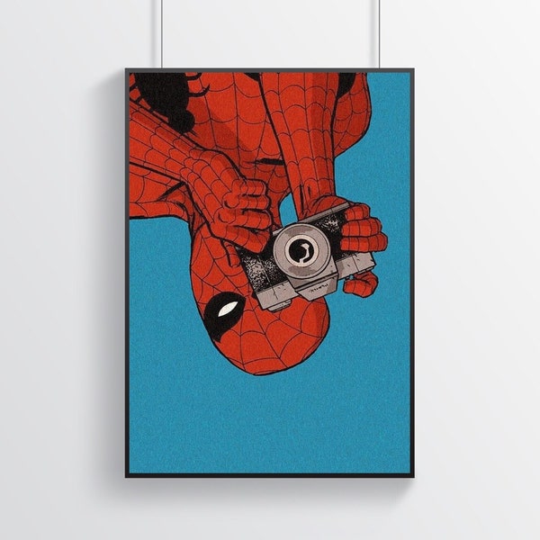 Vintage Spider Man Poster - Etsy