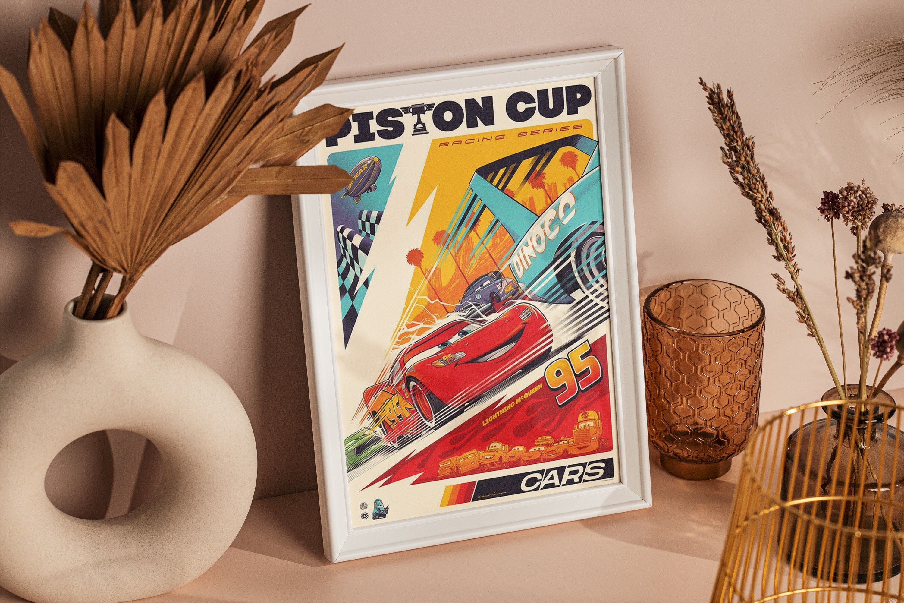 Cars Poster Cartoon Poster Animation Poster Movie Poster - Etsy