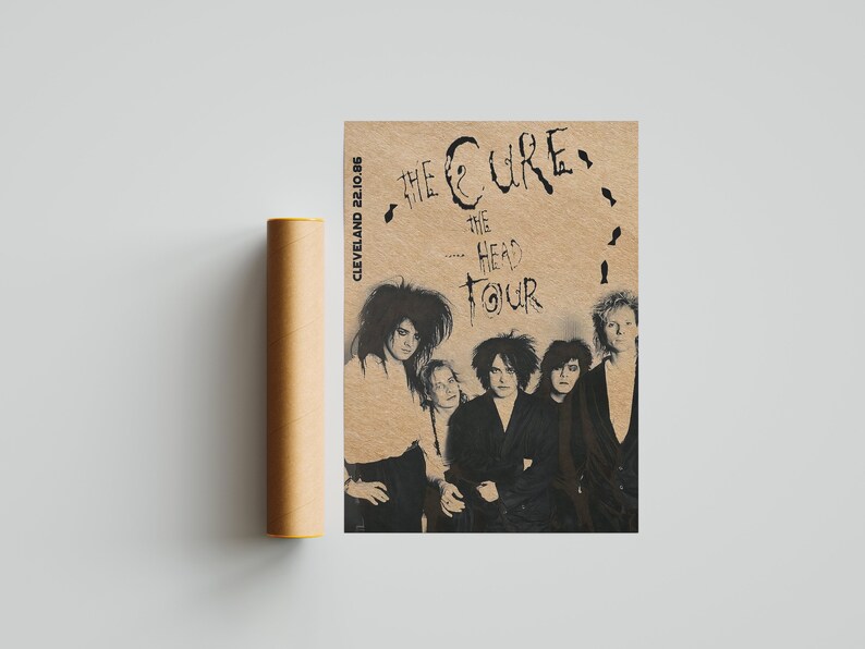 The Cure Poster Rock Music Poster Music Lovers Home Decor Wall Decor ...