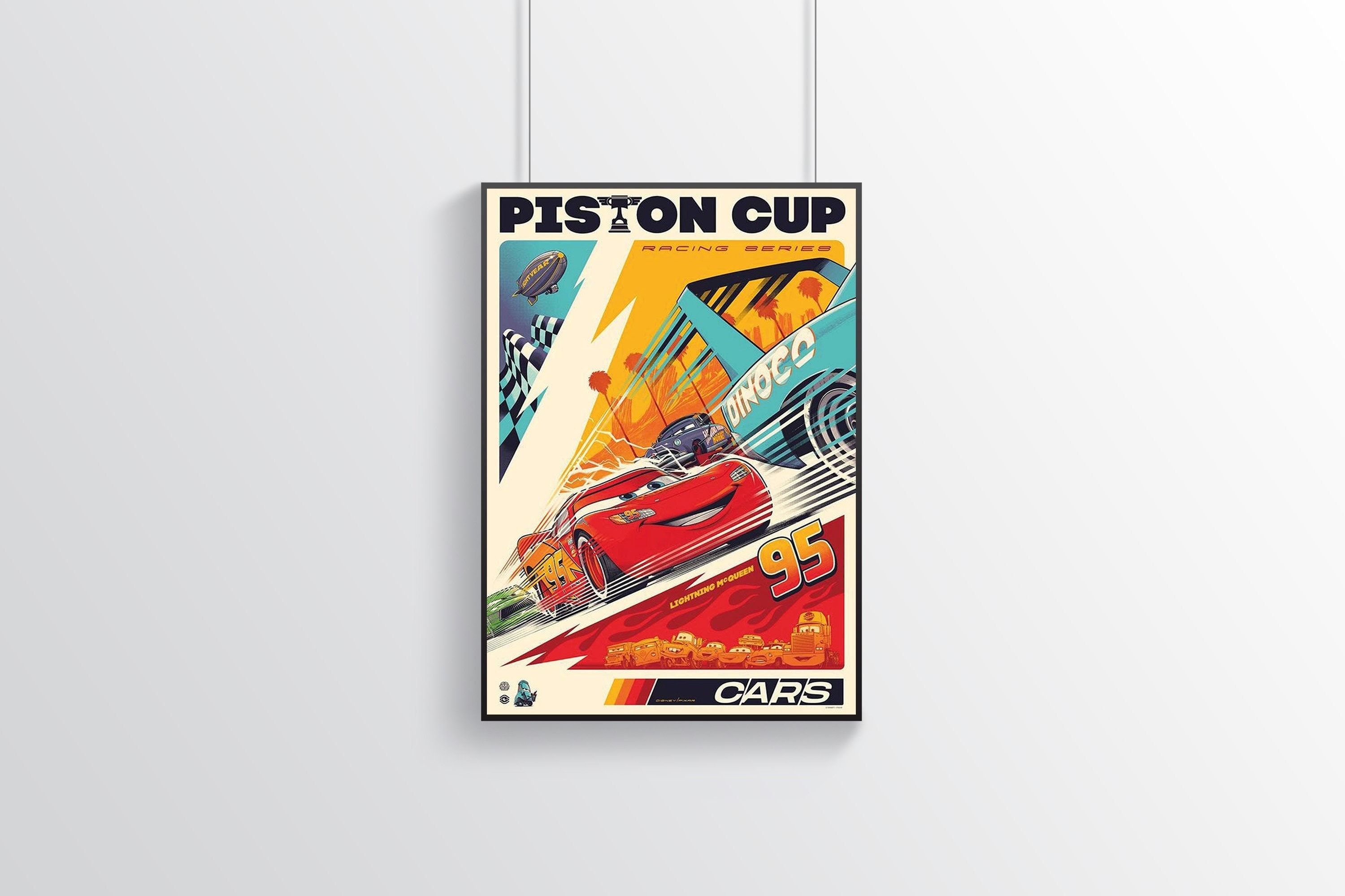 Cars Poster Cartoon Poster Animation Poster Movie Poster - Etsy