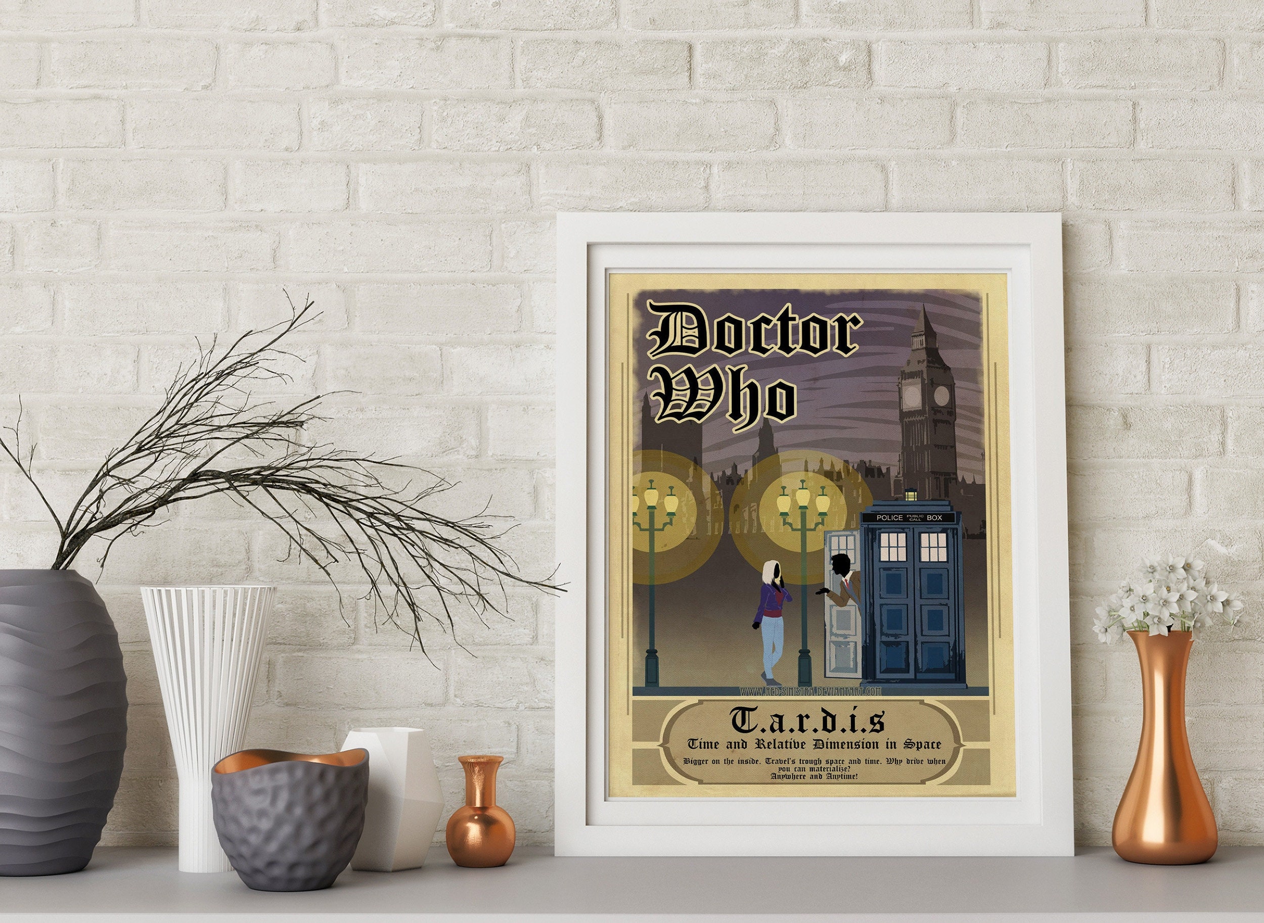 Doctor Who | Tardis Poster | Movie Poster | Series Poster sold by ...