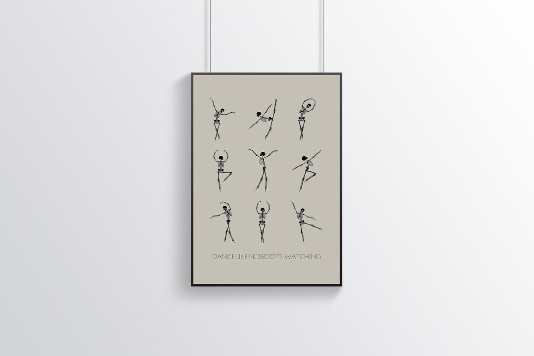 DANCE Vintage Poster Room Decor Printed Art Home Decor Wall Decor ...