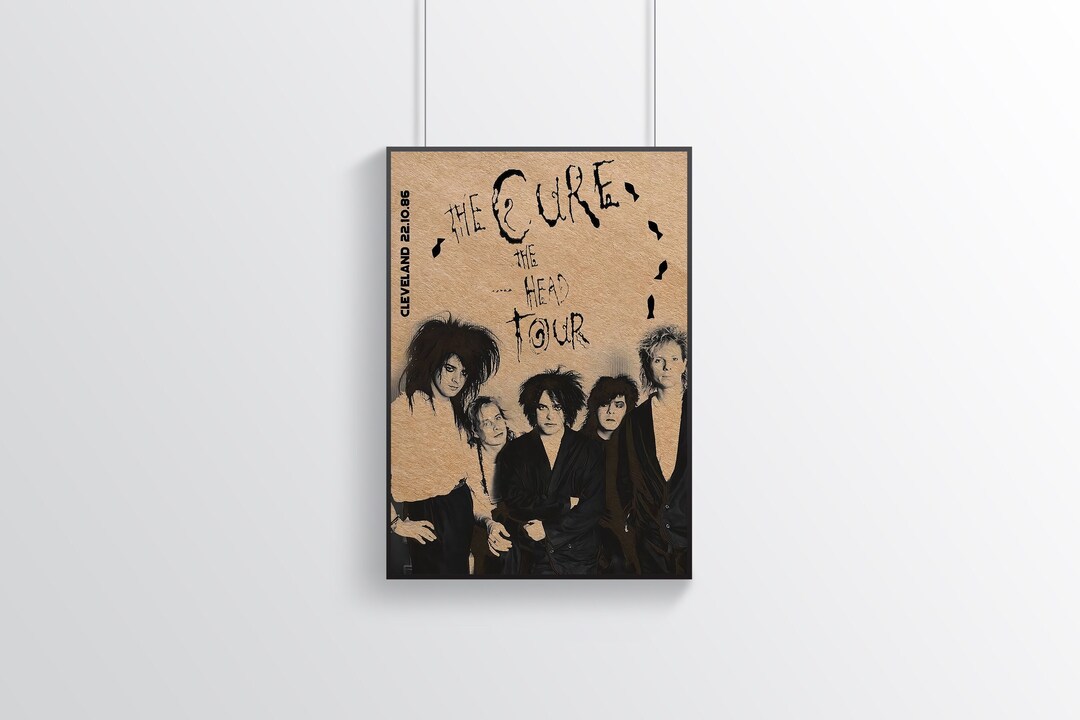 The Cure Poster Rock Music Poster Music Lovers Home Decor Wall Decor ...