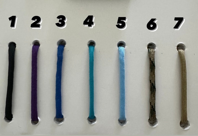 Firefighter SCBA Mask Quick-release Clip (multicolored Paracord Knot ...