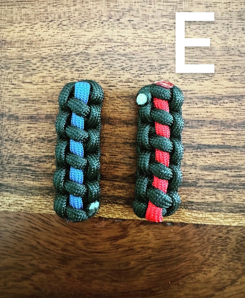 Firefighter SCBA Mask Quick-release Clip (multicolored Paracord Knot ...