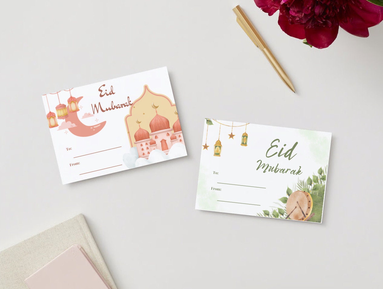 Eid Mubarak Cards - Etsy
