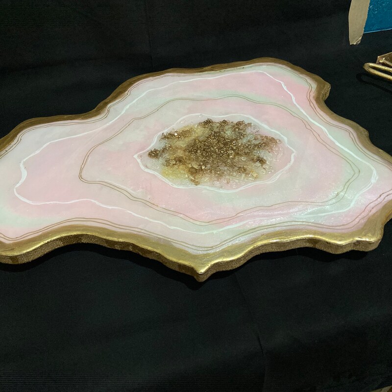 Geode Table - Etsy