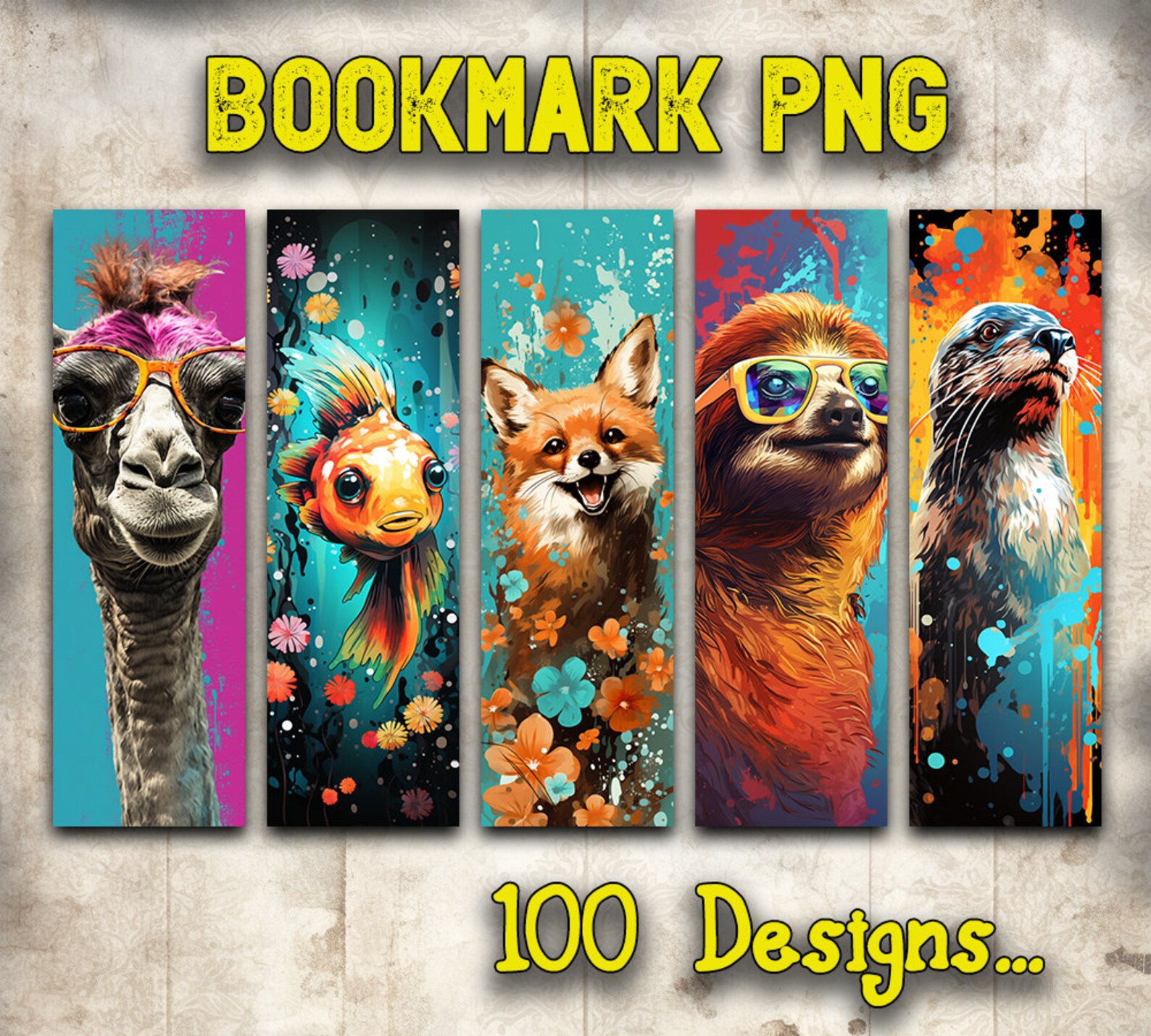 Bookmark Png, Bookmark Bundle, Printable Bookmark Bundle, Bookmark ...