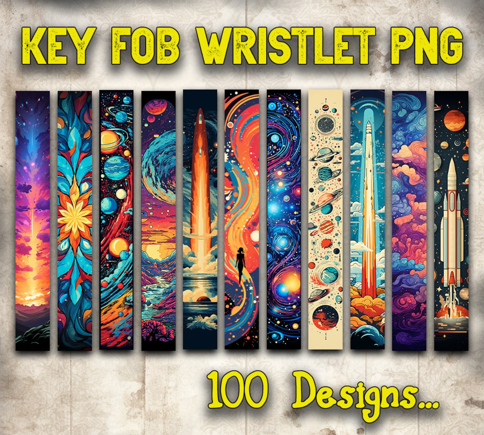 Key Fob Sublimation Design Png, Key Fob Bundle, Key Fob Sublimation ...