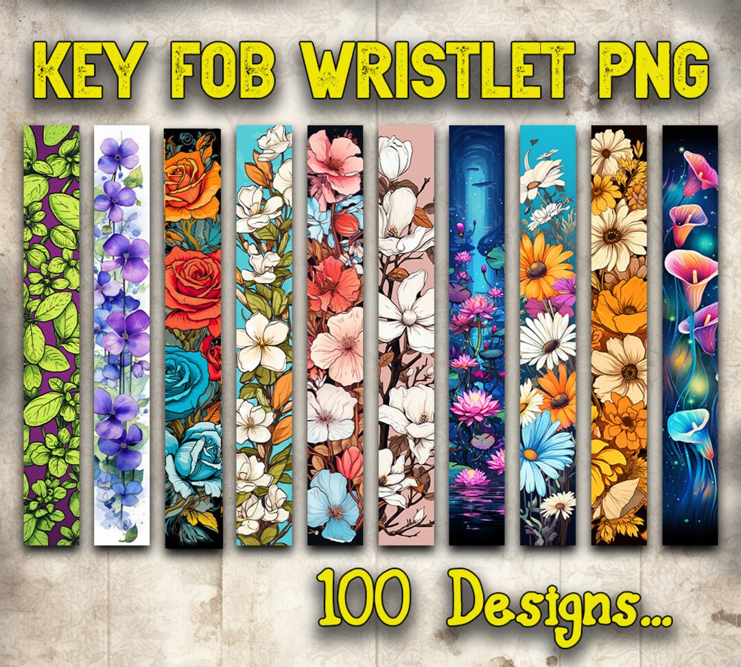 Key Fob Sublimation Design Png, Key Fob Bundle, Key Fob Sublimation ...