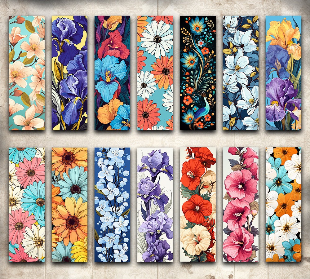 Bookmark Png, Bookmark Bundle, Printable Bookmark Bundle, Bookmark ...