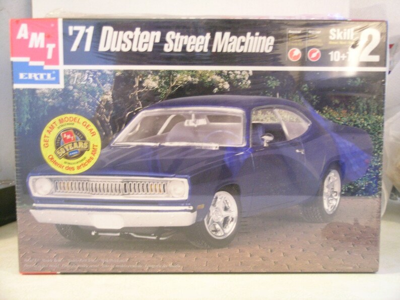 AMT 1/25 Scale 1971 Duster Street Machine Plastic Model Kit - Etsy