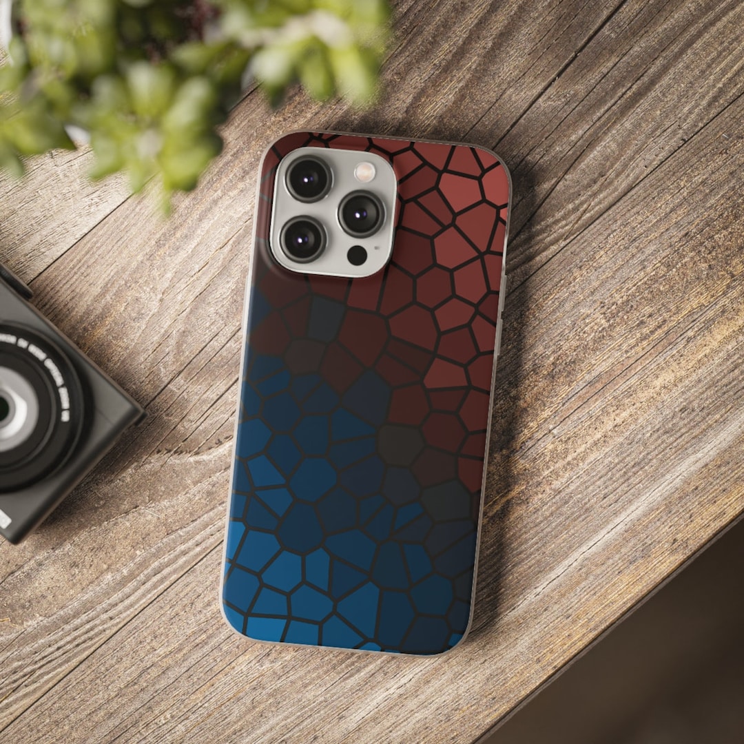 Dark Geometric Design, iPhone Case, Samsung Case, Flexi Case, Geometry ...