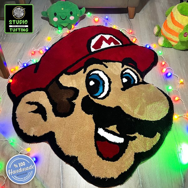 Super Mario Tufted - Etsy