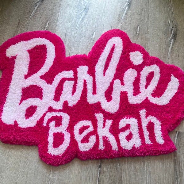 Barbie Pink Rug - Etsy