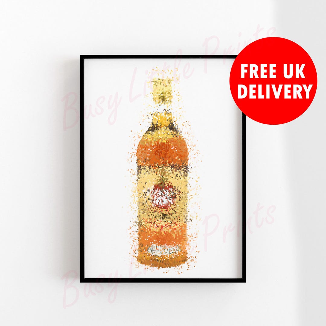 Havana Club Rum Print: Splatter Style Bar Decor - Etsy
