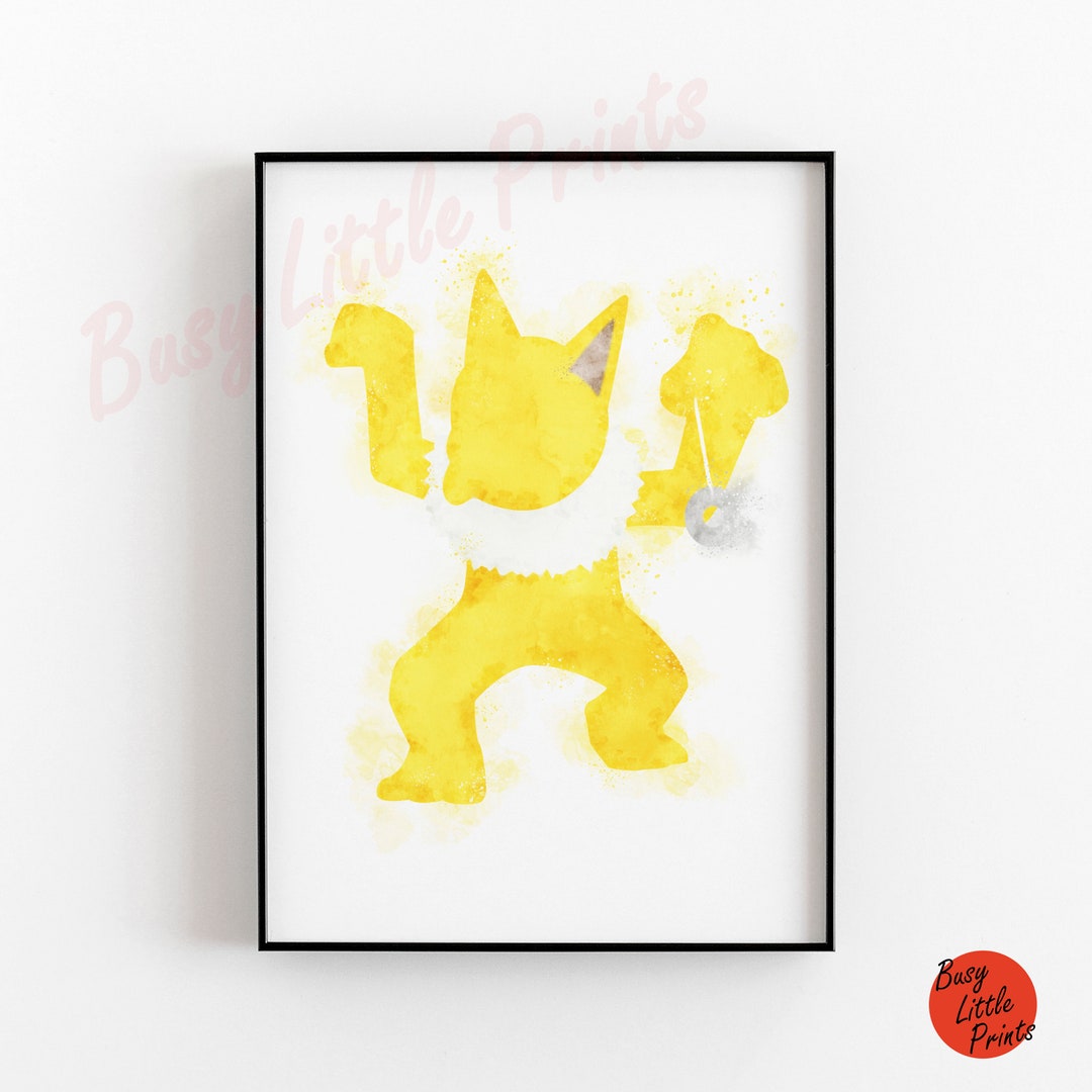 Pokemon No.97 HYPNO Watercolour Digital Download Art Print - Etsy