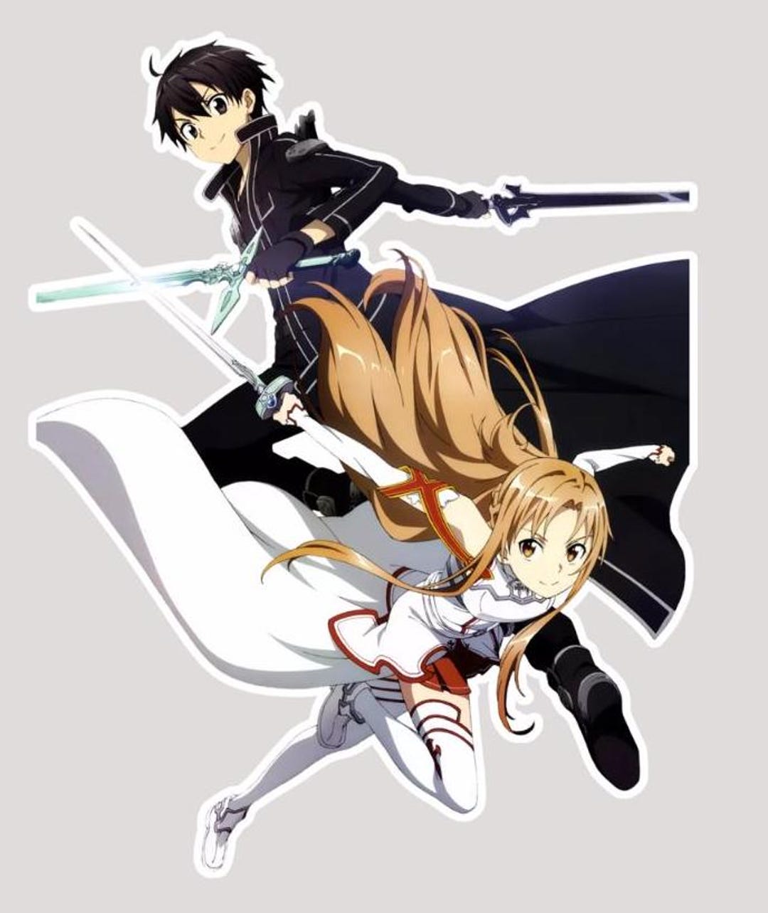 Asuna Sword Art Online Weatherproof Anime Sticker 6 Car Decal - Etsy