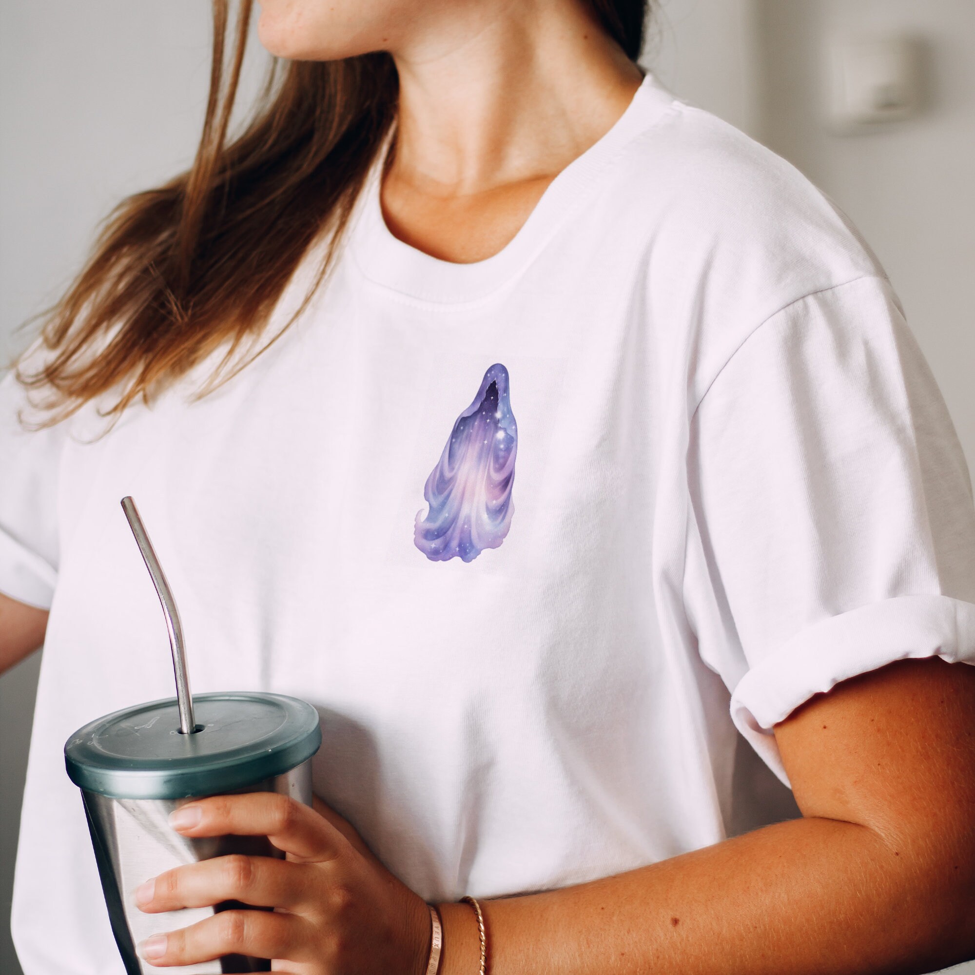 Celestial Ghosts PNG Clipart Set of 24 Commercial Use - Etsy