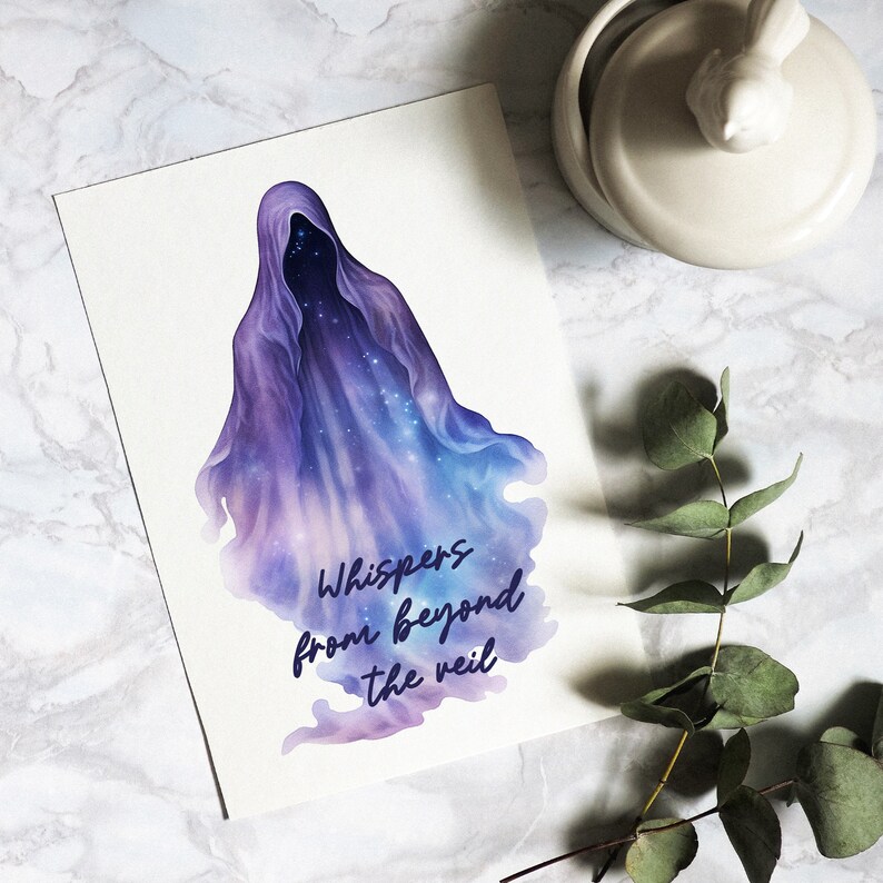 Celestial Ghosts PNG Clipart Set of 24 Commercial Use, 300dpi ...