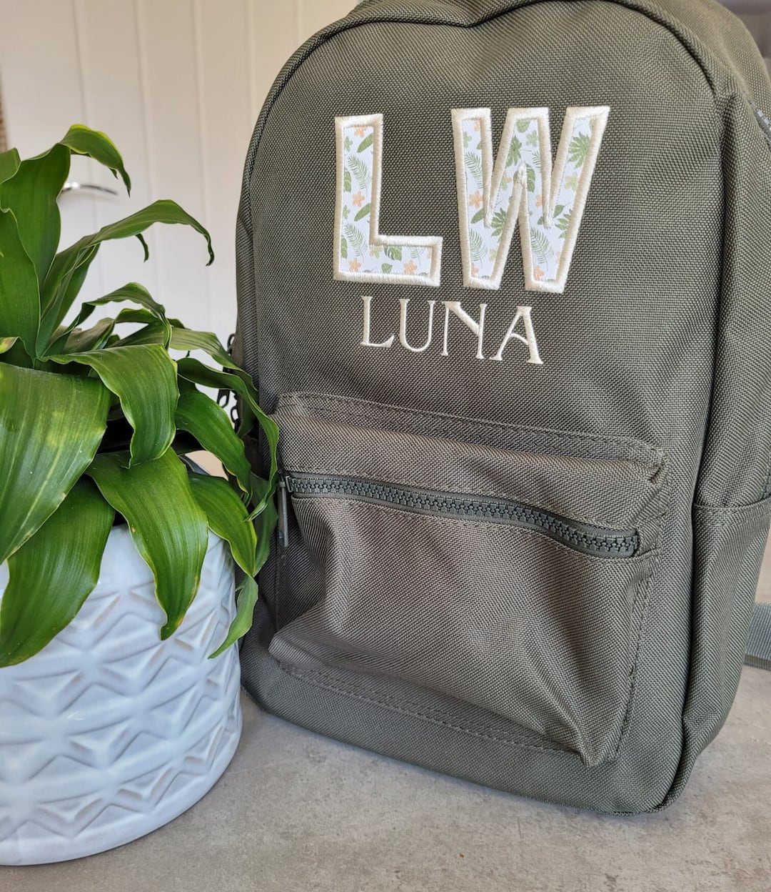 Personalised Backpack for Kids, Girl Backpack, Embroidered Child ...