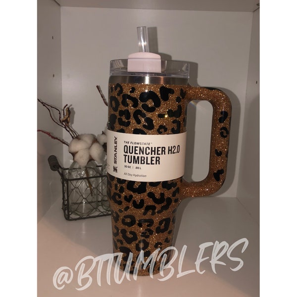 Cheetah Stanley Cup Etsy