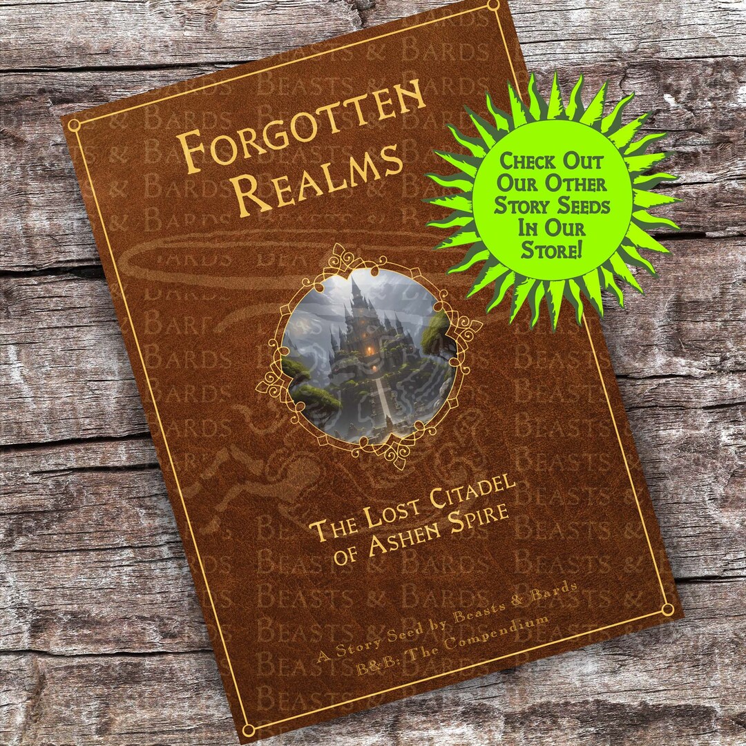 Story Seed - Forgotten Realms | Immersive D&D Adventure PDF - Story ...