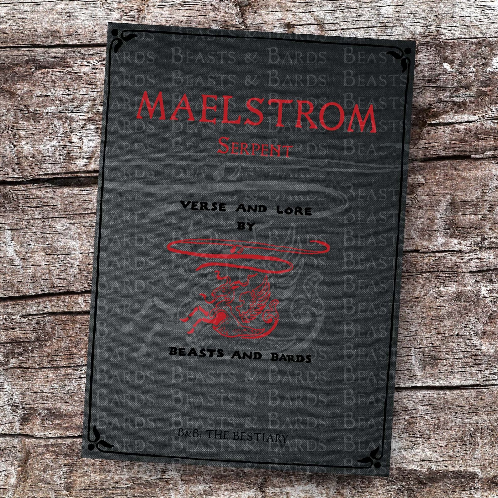 Maelstrom Serpent | Homebrew RPG Monster PDF - Includes Crafted Monster ...