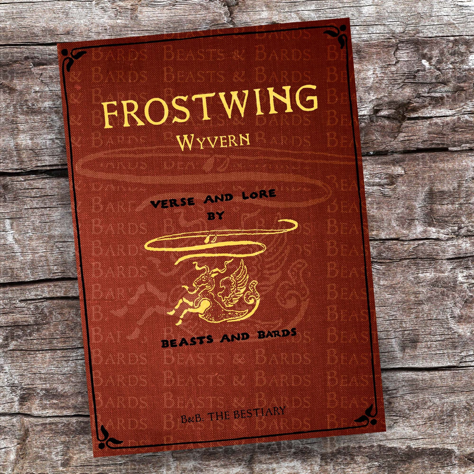 Frostwing Wyvern | Homebrew RPG Monster PDF - Includes Crafted Monster ...
