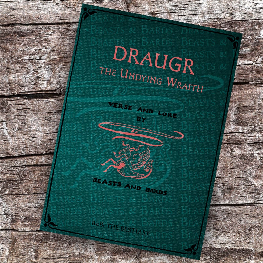 Draugr the Undying Wraith Homebrew RPG Monster PDF - Etsy