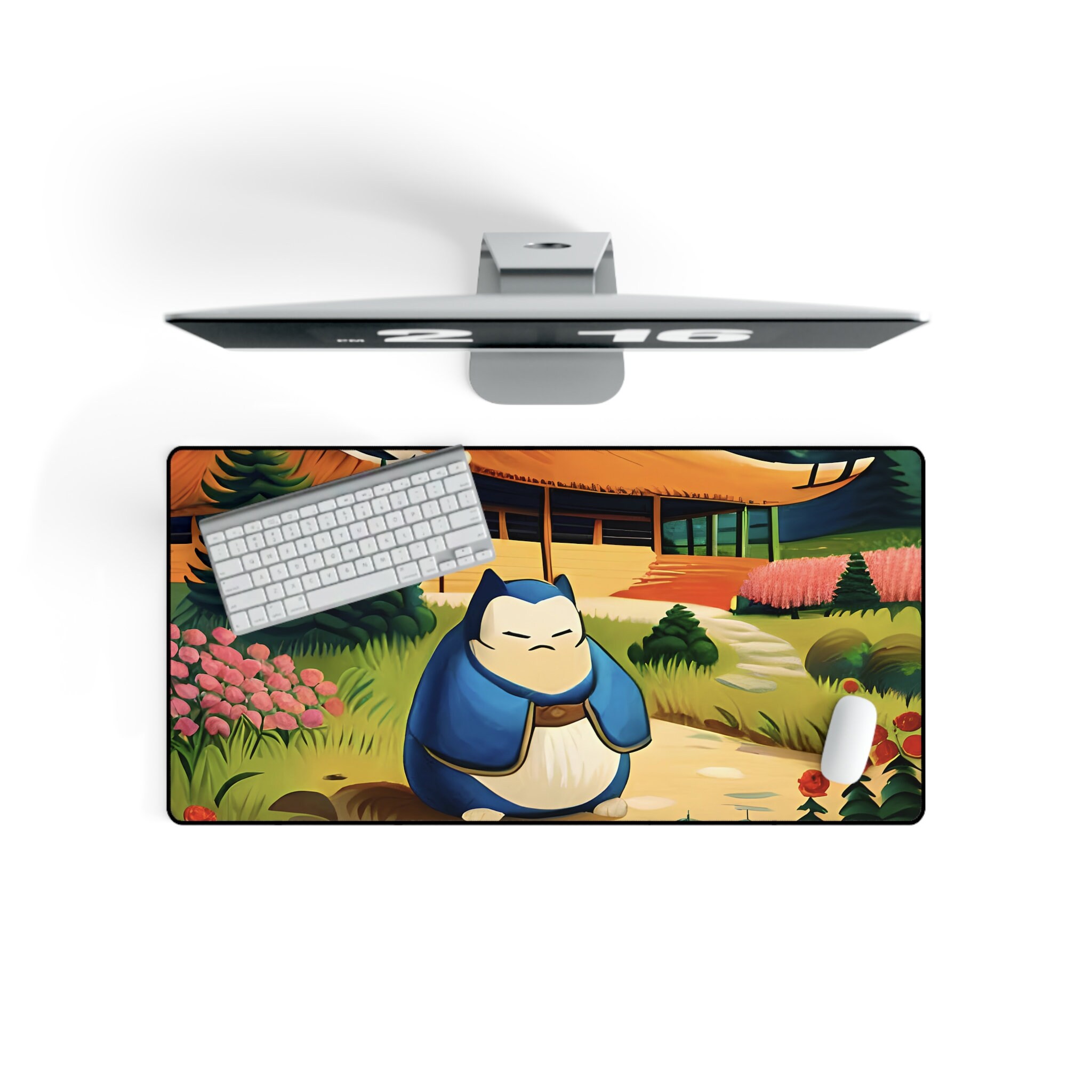 Pokemon Playmat Snorlax, Premium Grade 100% Polyester, Original Design ...