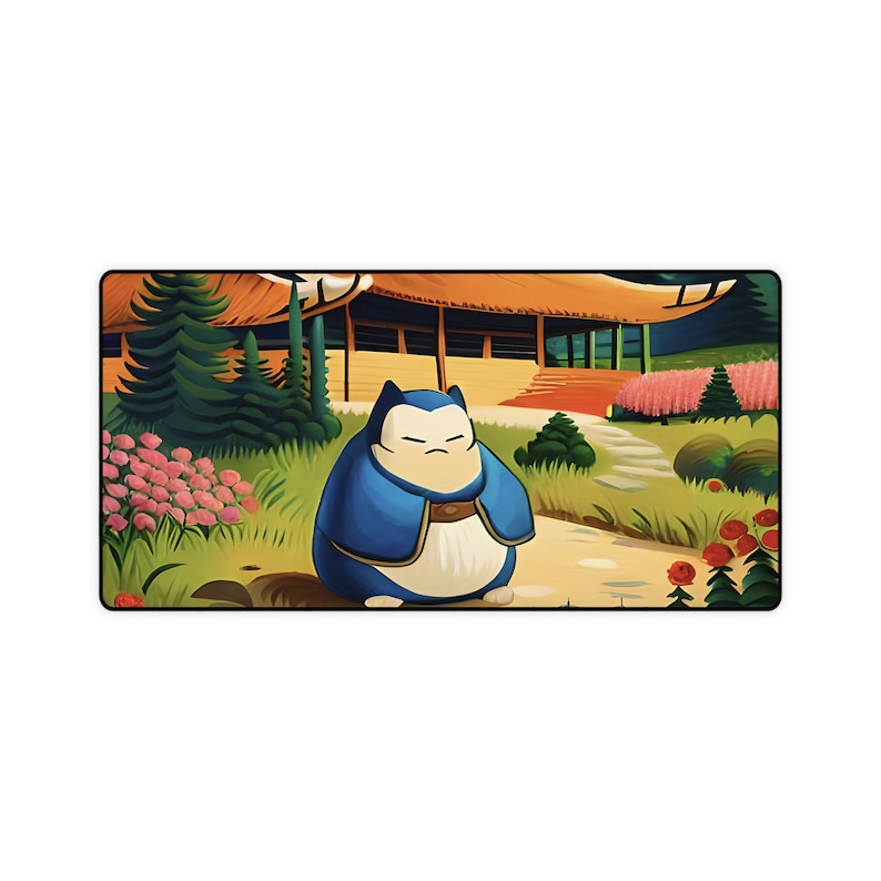 Pokemon Playmat Snorlax, Premium Grade 100% Polyester, Original Design ...