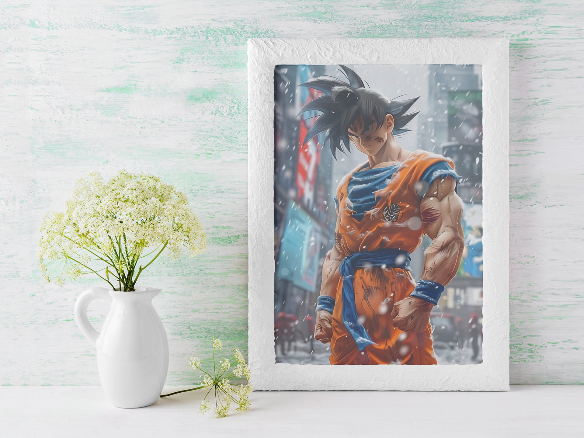 Dragon Ball Z Goku Poster Illustration. - Etsy