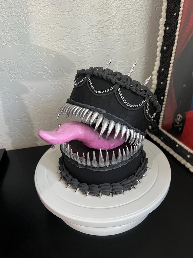 Custom Monster Cake - Etsy