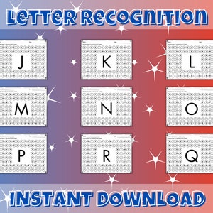 Alphabet Dab It Worksheet for Preschooler Uppercase Letter Recognition ...