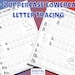A-Z Tracing Sheets Uppercase and Lowercase Letter Formation With Images ...