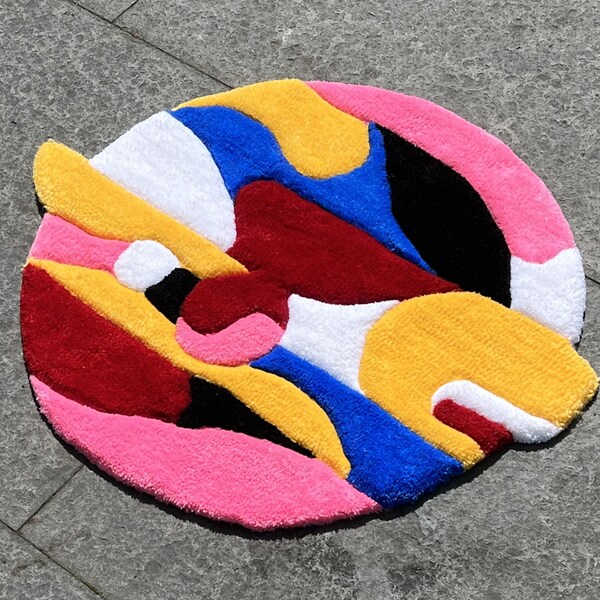 Tufted Rug - Etsy UK