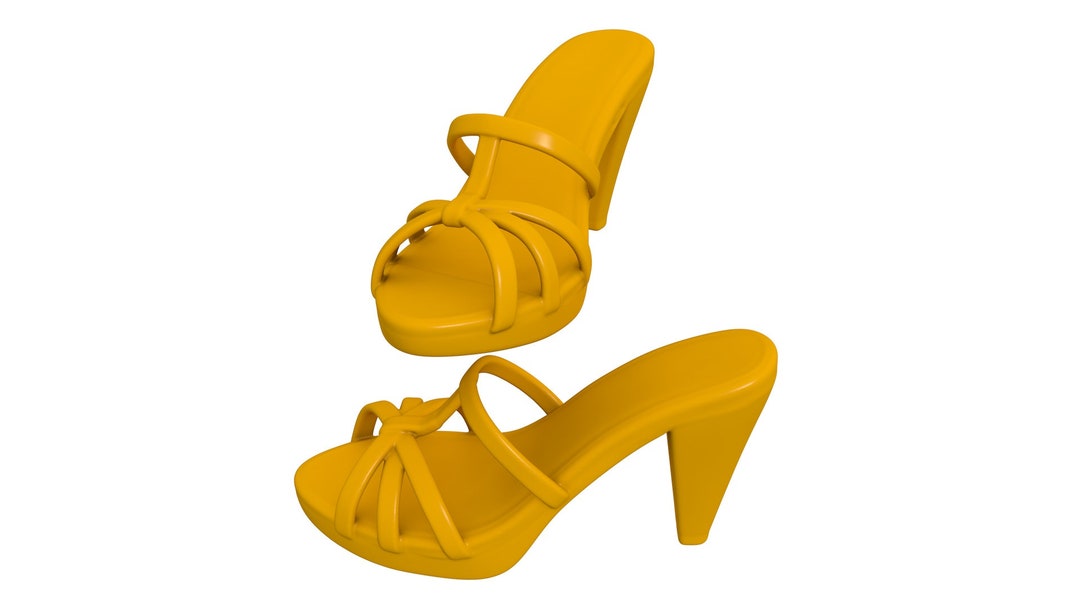 Shoes Stl File / Printable Stl File Slipper , Slipper Printer ,shoe ...