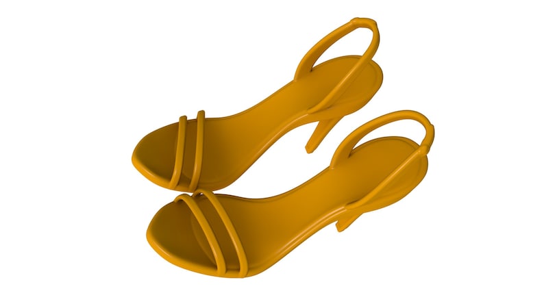 Shoes Stl File / Printable Stl File Slipper , Slipper Printer ,shoe ...