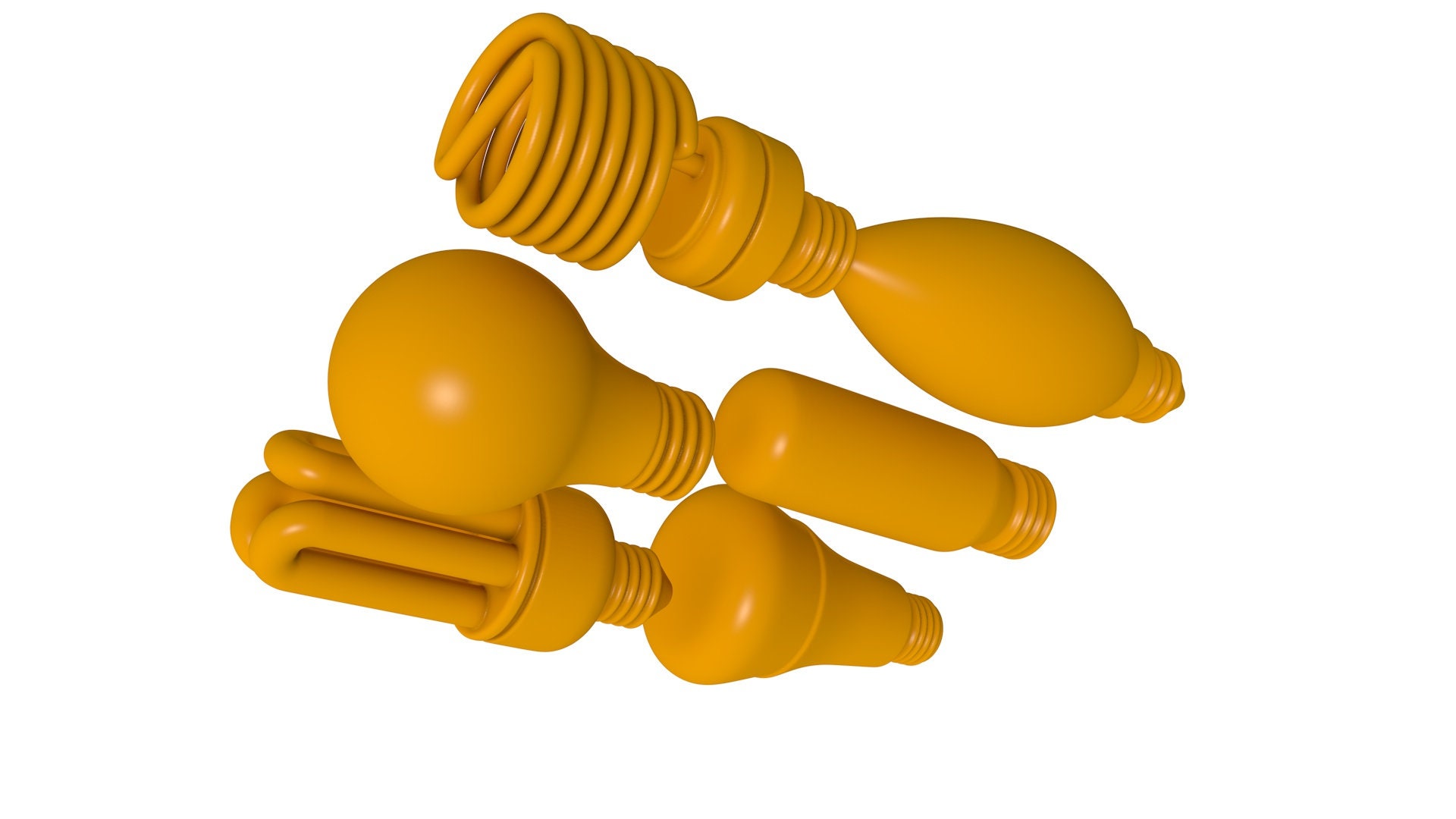 Light Bulb Stl File / Printable Stl Incandescent Light Bulb , LED ...