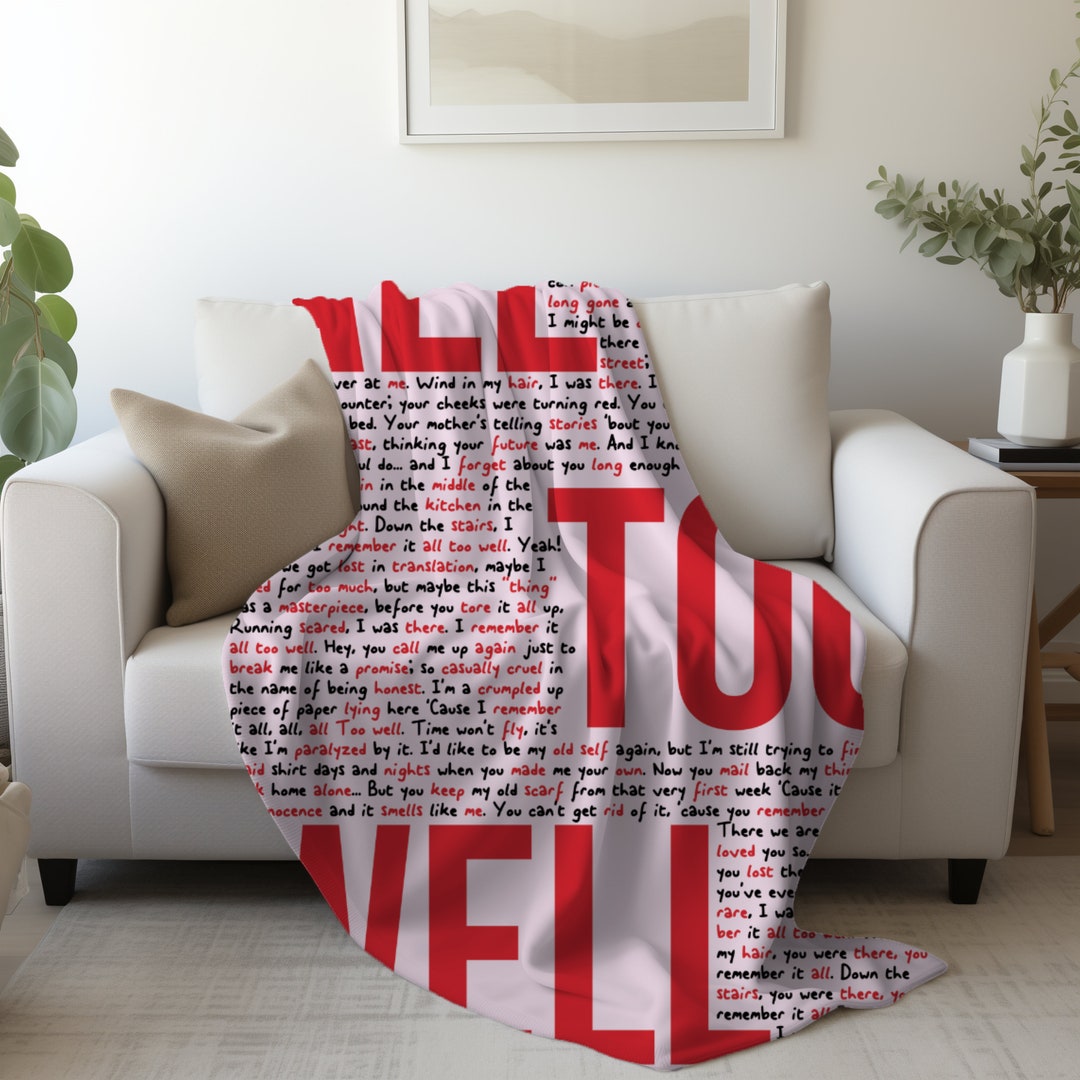 Taylor Swift Blanket Custom Room Decor for Taylor Swift Fan Coquette ...