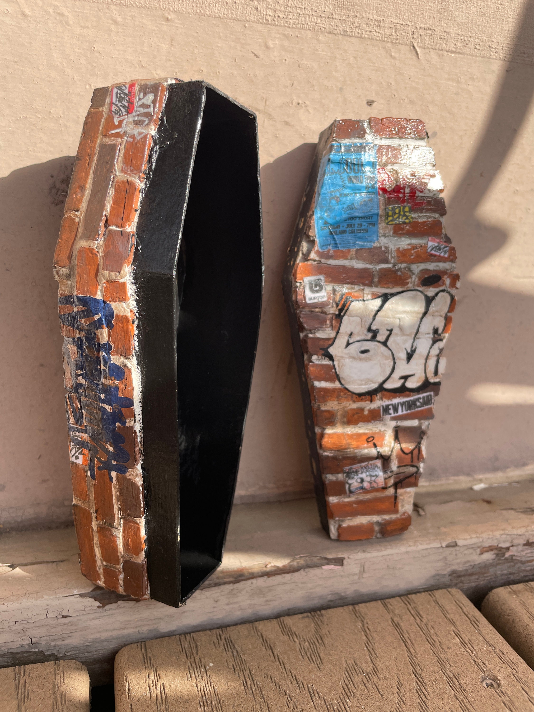 Graffiti Coffin Box Diorama - Etsy