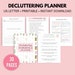 Decluttering Planner, Decluttering Plan, Housecleaning Checklists ...