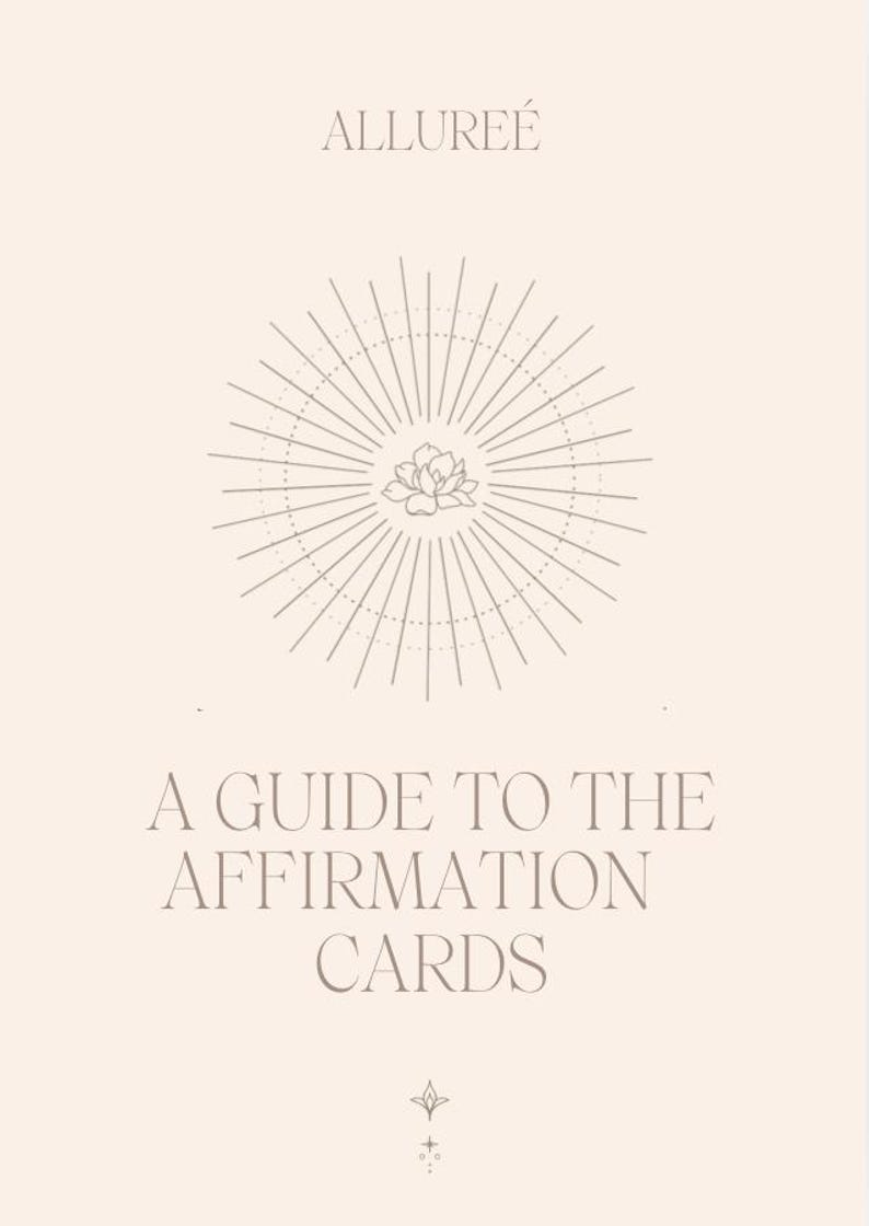A Guide to the Affirmation Cards - Etsy