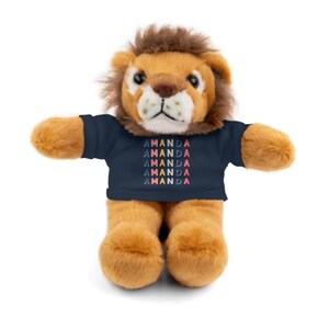 Personalized Name Stuffed Animals With Tee, Custom Stuffie - Etsy