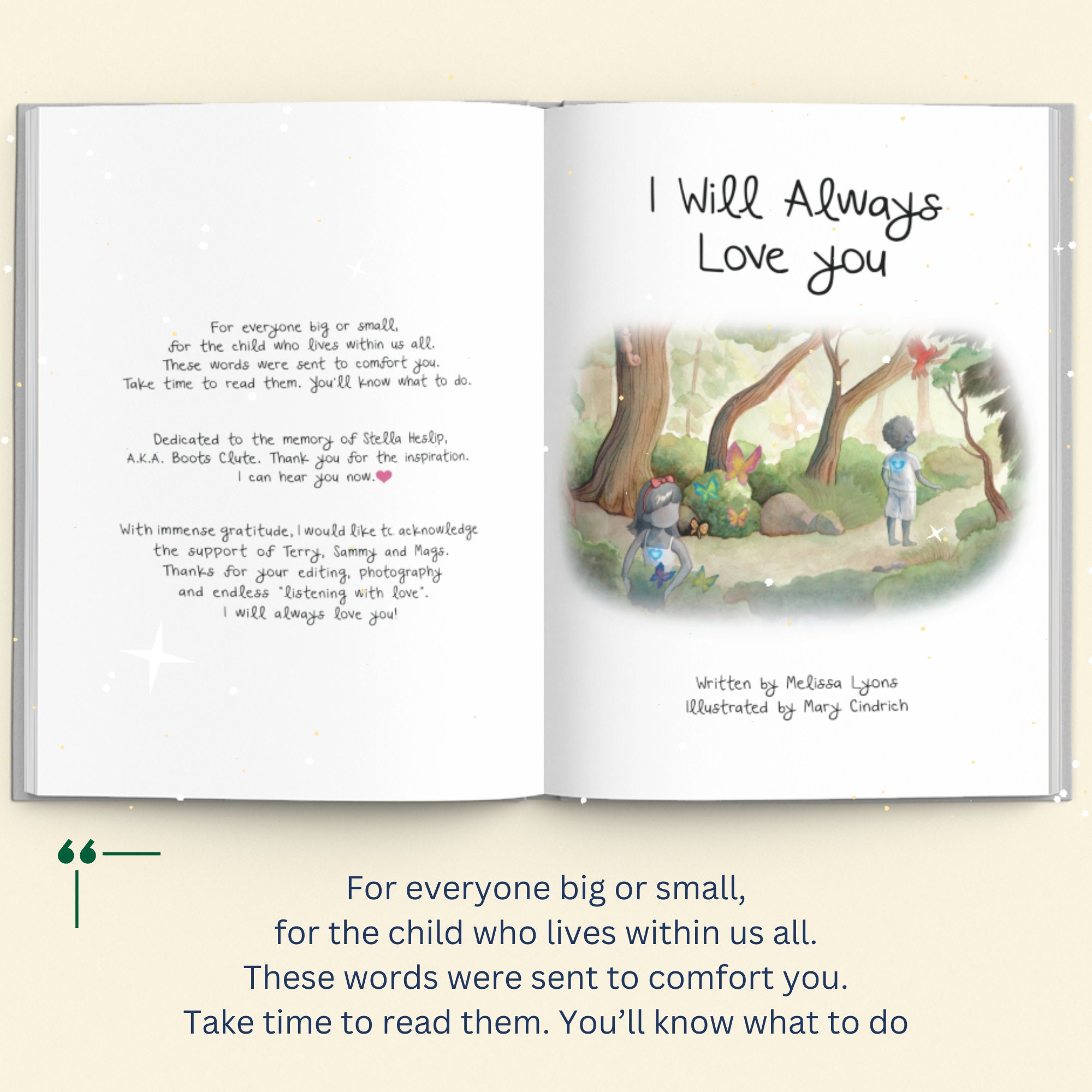 Sympathy Grief Book Gift Family Bereavement Gift Grieving Child Gift ...