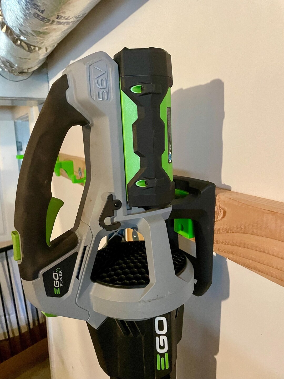 EGO 530 CFM Leaf Blower Wall Mount – Garage Organization for EGO Power+ ...